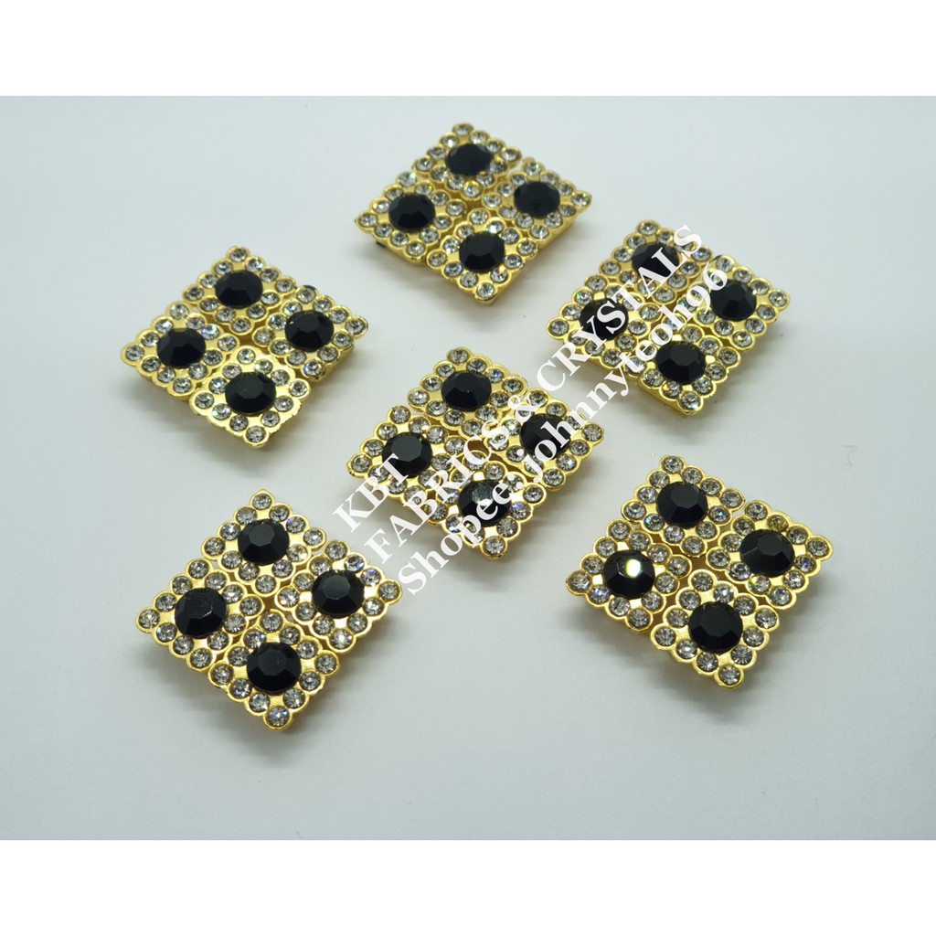 [1pcs] Iron on Exclusive Glass Crystal Patch Manik Tampal Diamond ...