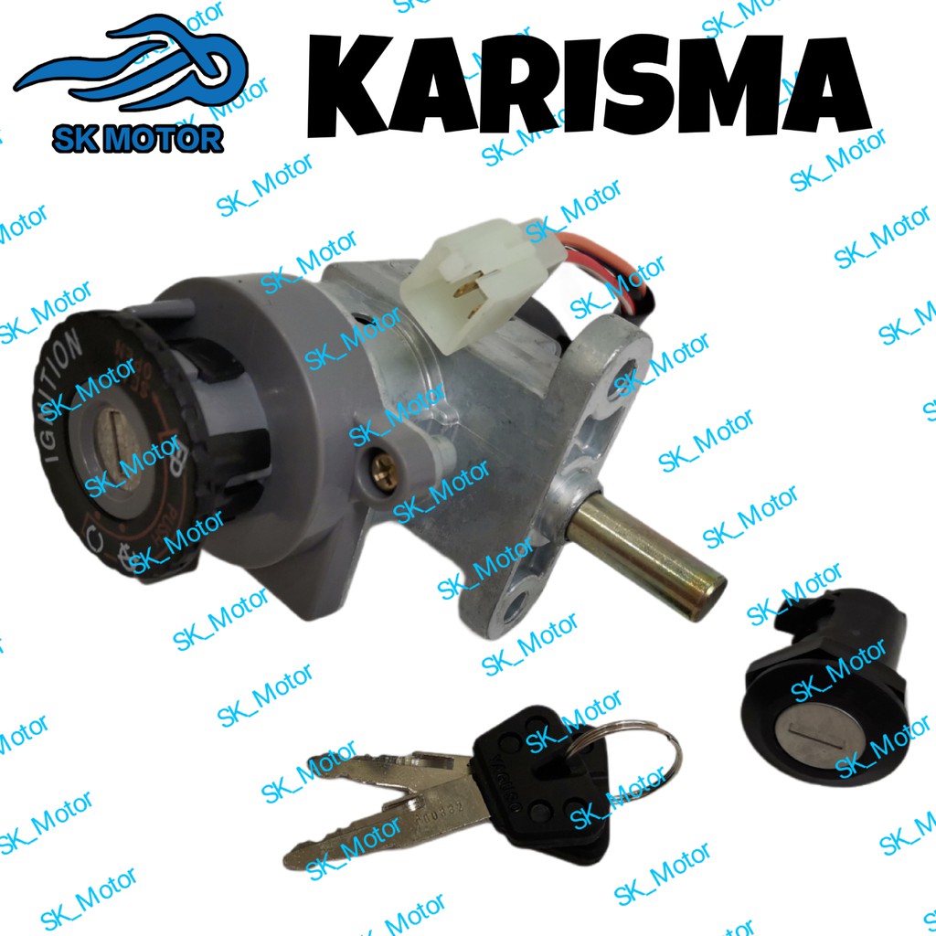 Modenas KARISMA OLD V1 Ignition Main Switch / Full Set Switch / Key Set ...