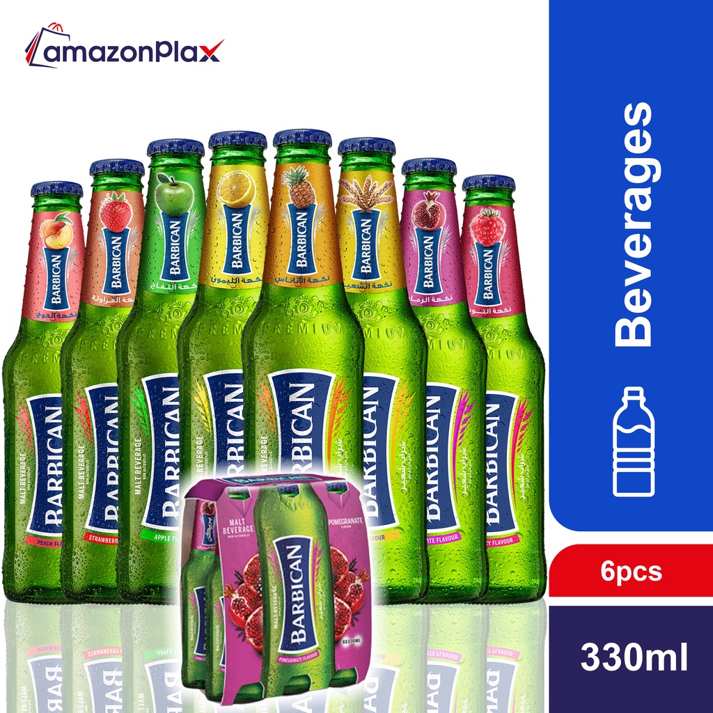 Barbican Malt Beverage Glass Bottle (6 x 330 ml) ( 8 Flavors ) | Shopee ...