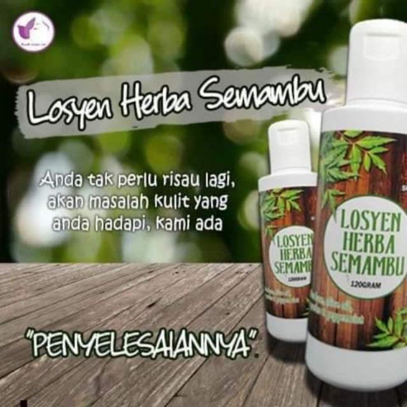 🌟🌟🌟🌟🌟 original LOSYEN HERBA SEMAMBU / losyen semambu | Shopee Malaysia