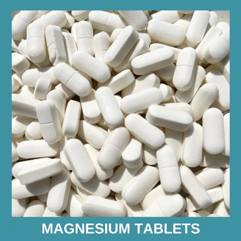 Magnesium Tablets 100 mg | Magnesium Lysinate Glycinate Chelated 100 mg ...