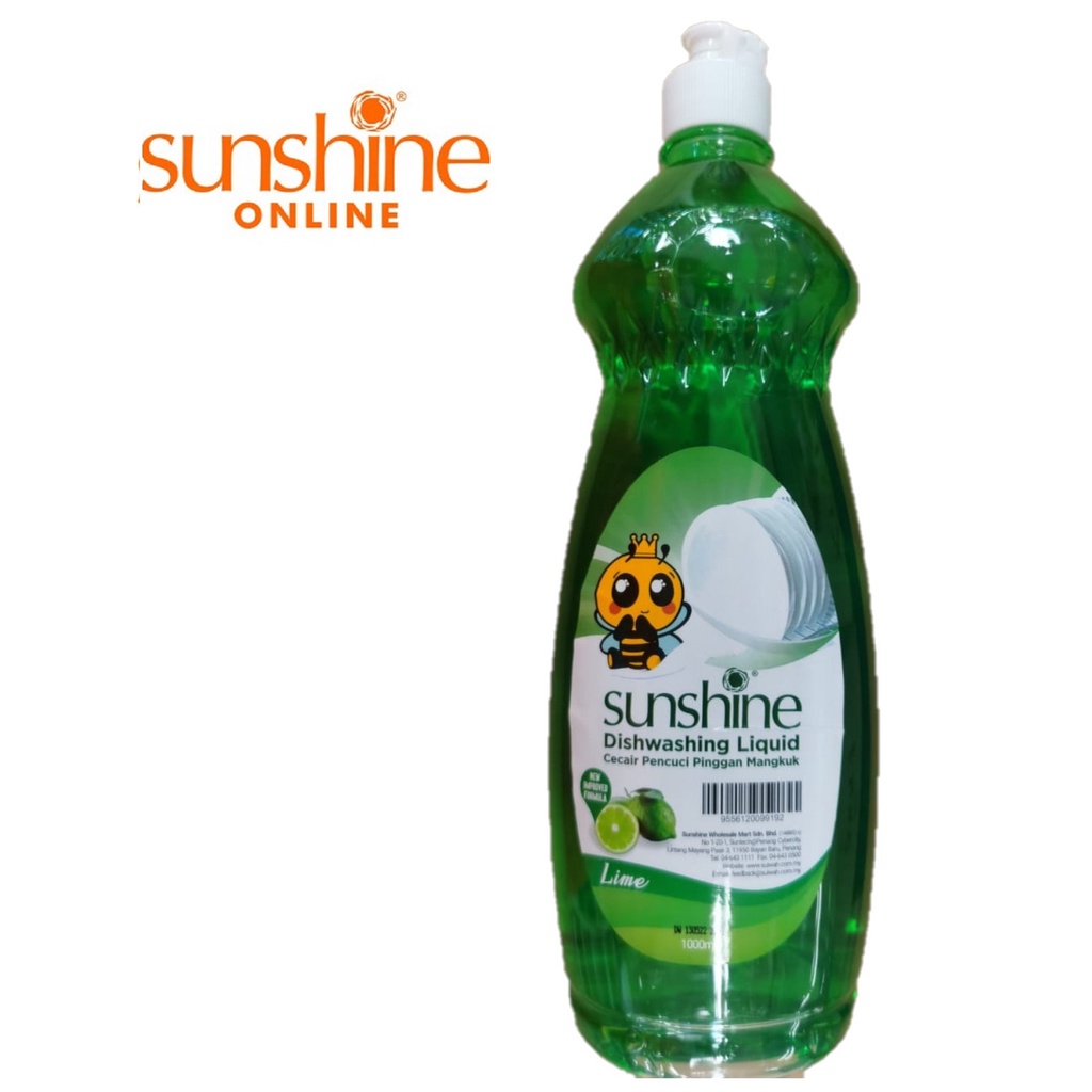 Sunshine Lime Dishwash (1L) | Shopee Malaysia