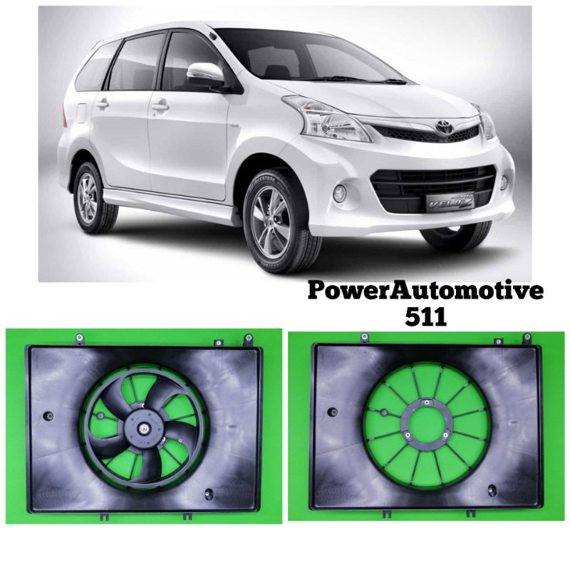 Toyota Avanza 2013 / Rush 2013 / Perodua Aruz 2019 Radiator Fan Guard ...