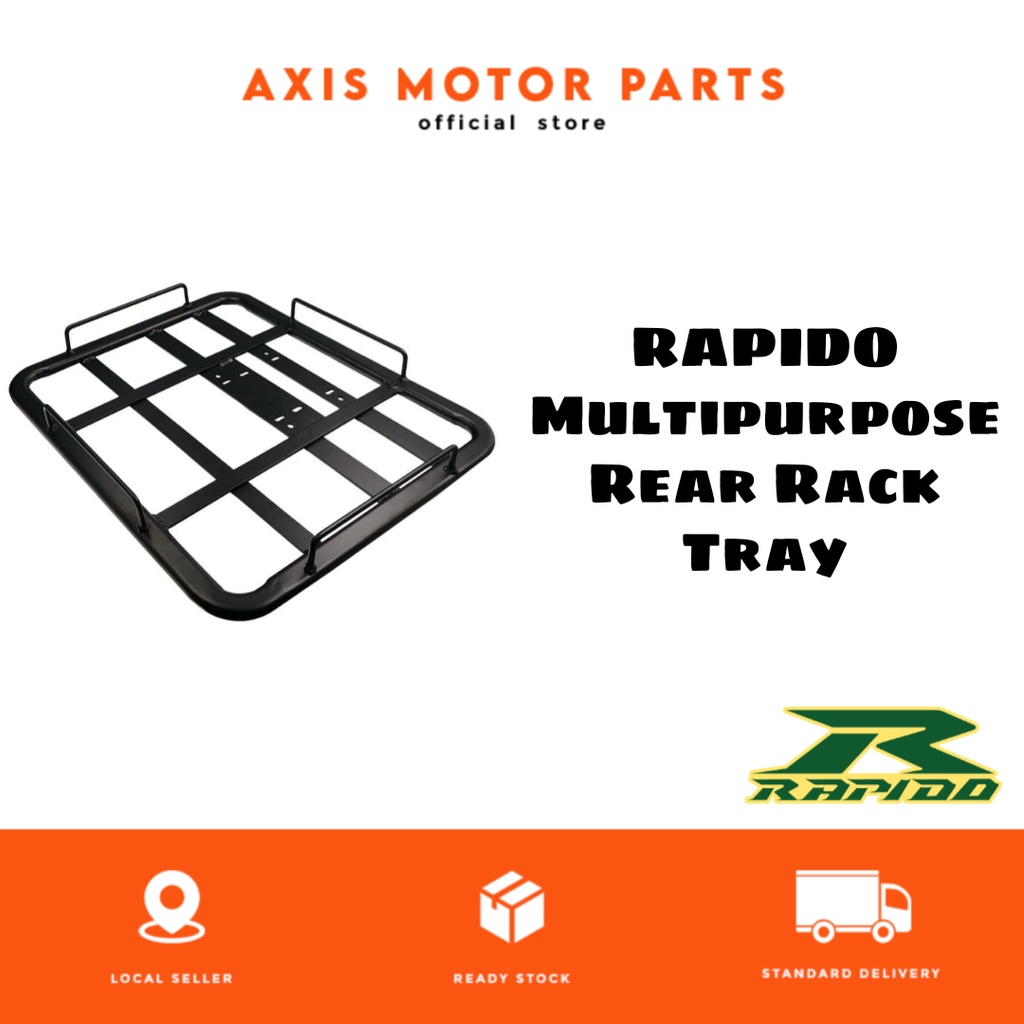 RAPIDO Multipurpose Rear Rack 100% Original | Shopee Malaysia