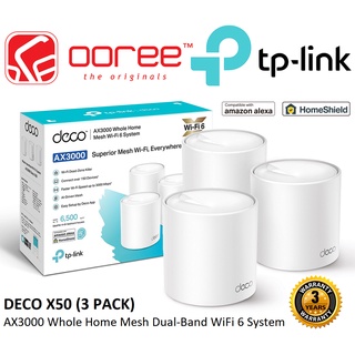 TP-LINK DECO X50 / DECO X50-4G / DECO X50-5G AX3000 DUAL BAND WHOLE HOME MESH WI-FI 6 SYSTEM - 1 ...