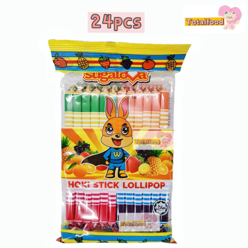 Sugalova Hoki Stick Lollipop Funny Stick 24pcs | Shopee Malaysia