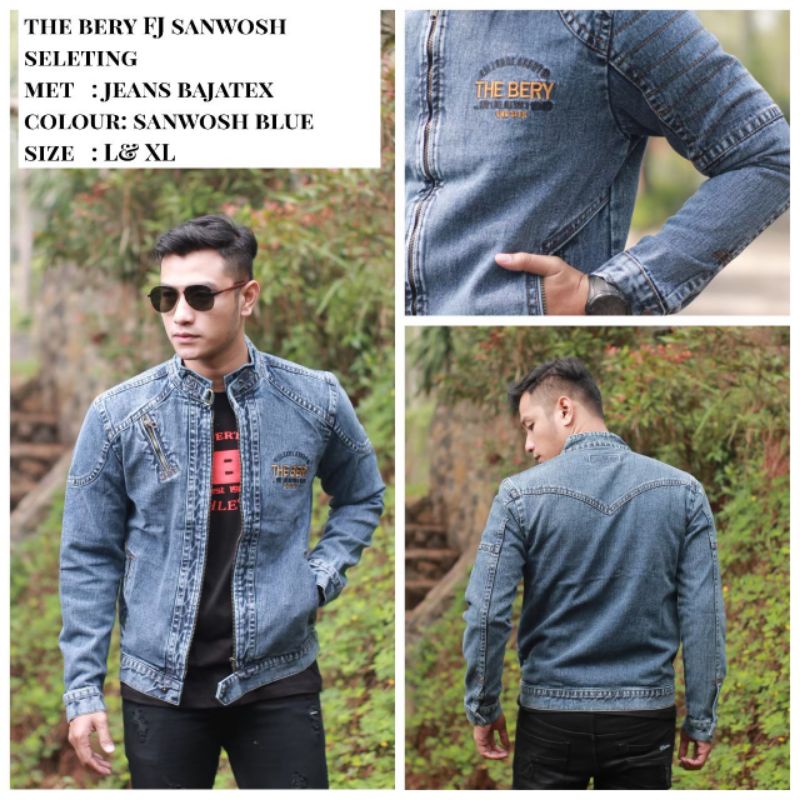 Fj SANDWOSH THE BERRY JEANS Jacket ORIGINAL | Shopee Malaysia
