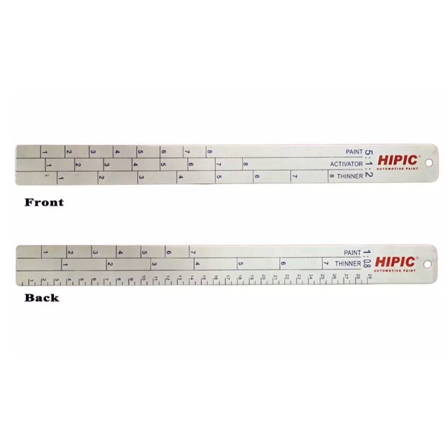 Hipic Paint Mixing Ruler | Shopee Malaysia