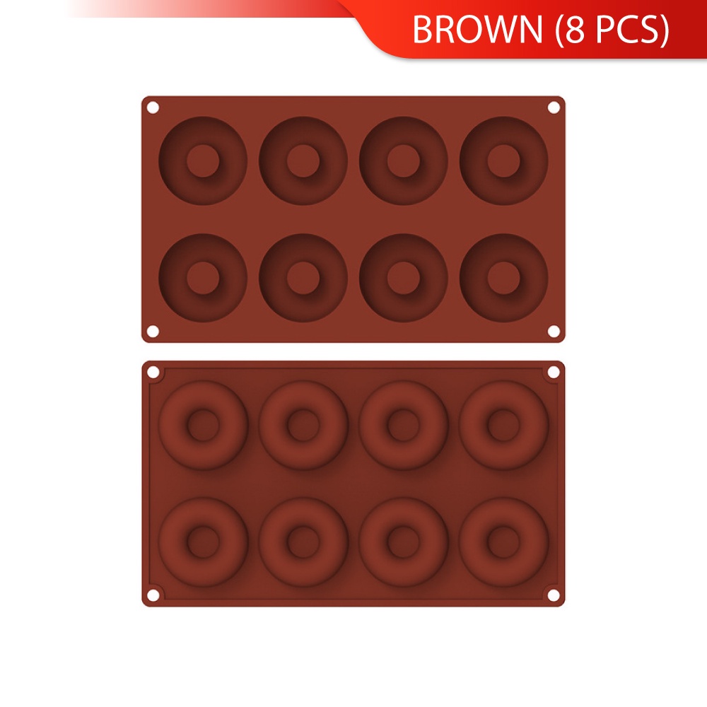 Silicone 6 8 Cavity Mini Donut Mold l Donut Mould l Daughnut Mould l ...