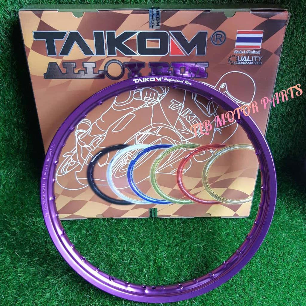 [TAIKOM] 160X18 ALLOY RIM 100% ORIGINAL THAILAND | Shopee Malaysia
