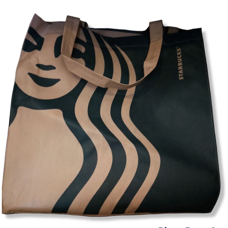 Starbucks Tote bag/goodie/shopping bag original Seagrasd Fabric From ...