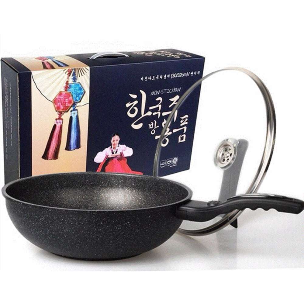 [Free Korea Non-Stick Cooking (30cm) Wok Pan Gift] | Shopee Malaysia