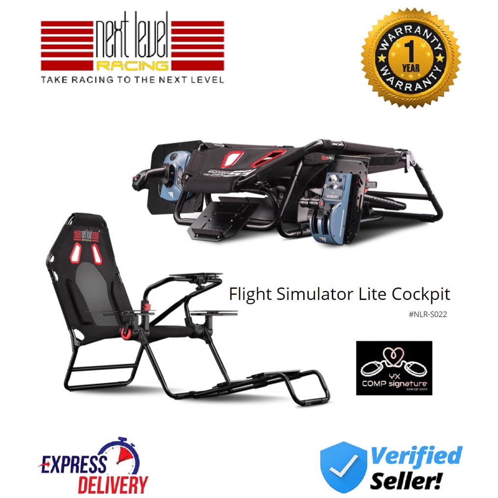 Next Level Racing Flight Simulator Lite Cockpit - NLR-S022 | Shopee ...