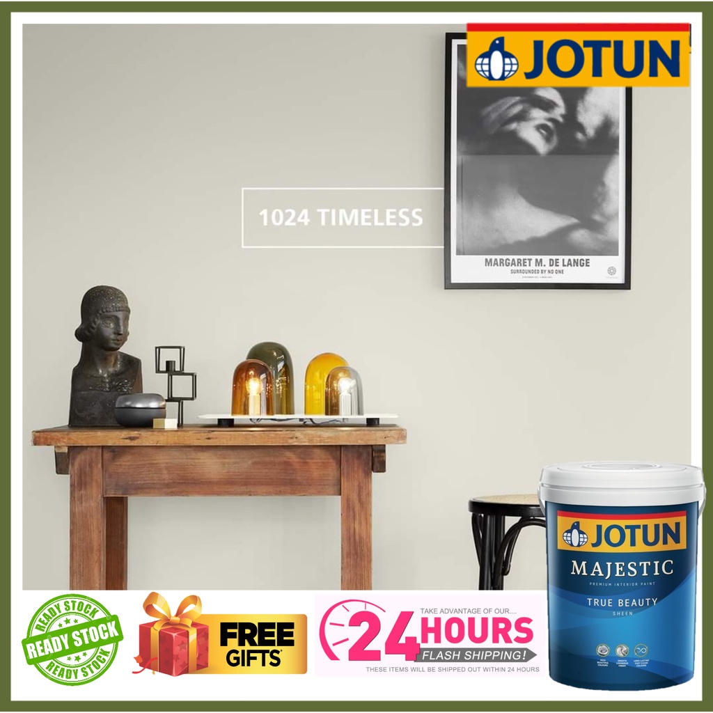 JOTUN 1024 TIMELESS MAJESTIC TRUE BEAUTY SHEEN 5 LITER /CAT DALAM KILAT ...