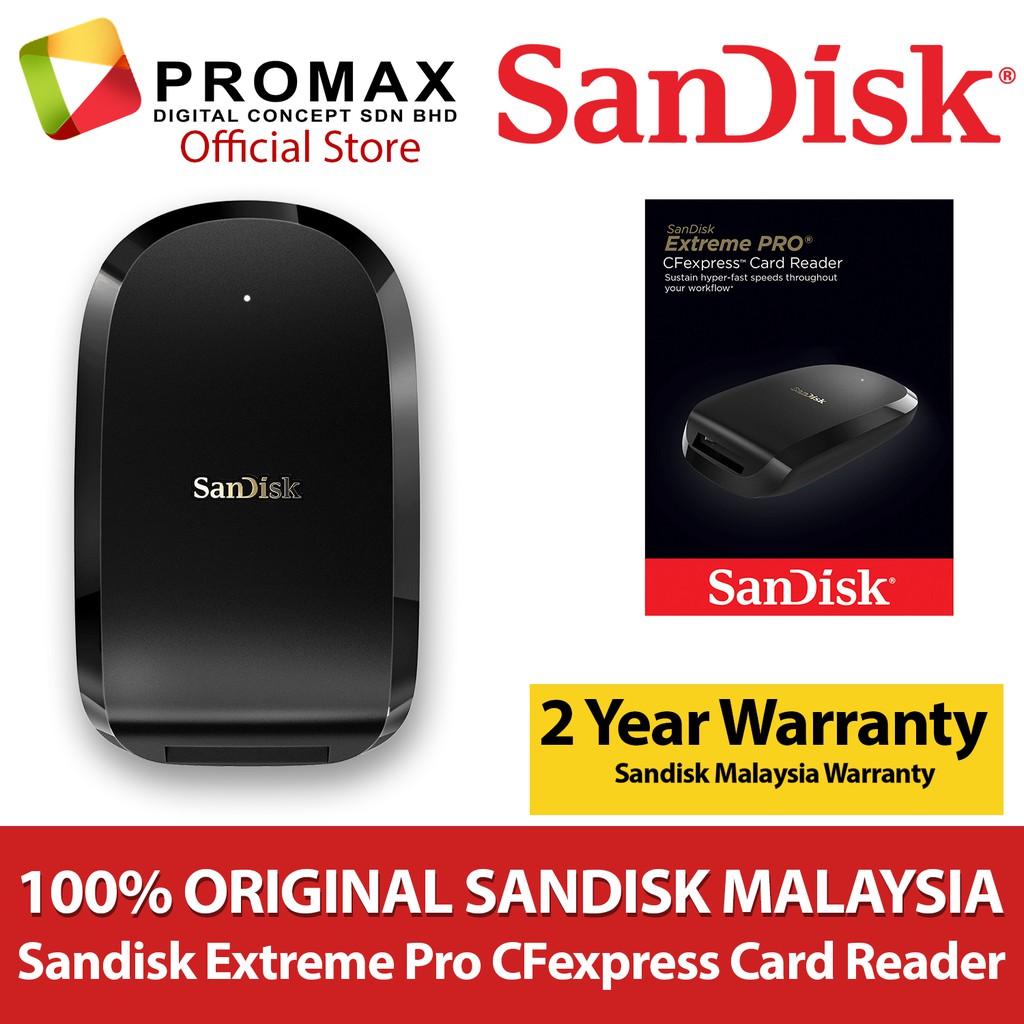 Ready Stock Sandisk Extreme PRO CFexpress Card Reader CF express ...