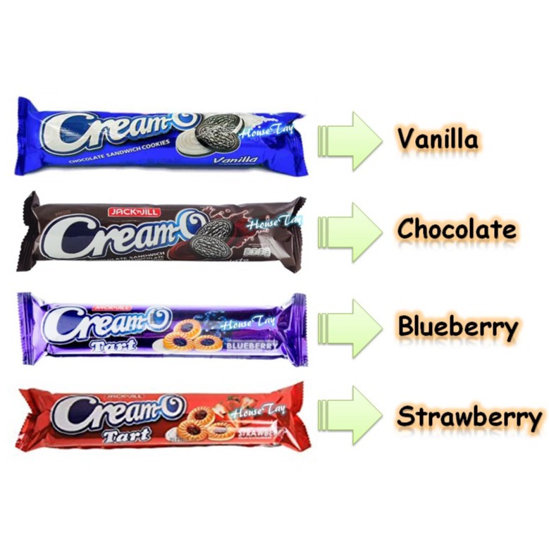 Cream-O Vanilla / Chocolate / Strawberry / Blueberry 132g | Shopee Malaysia