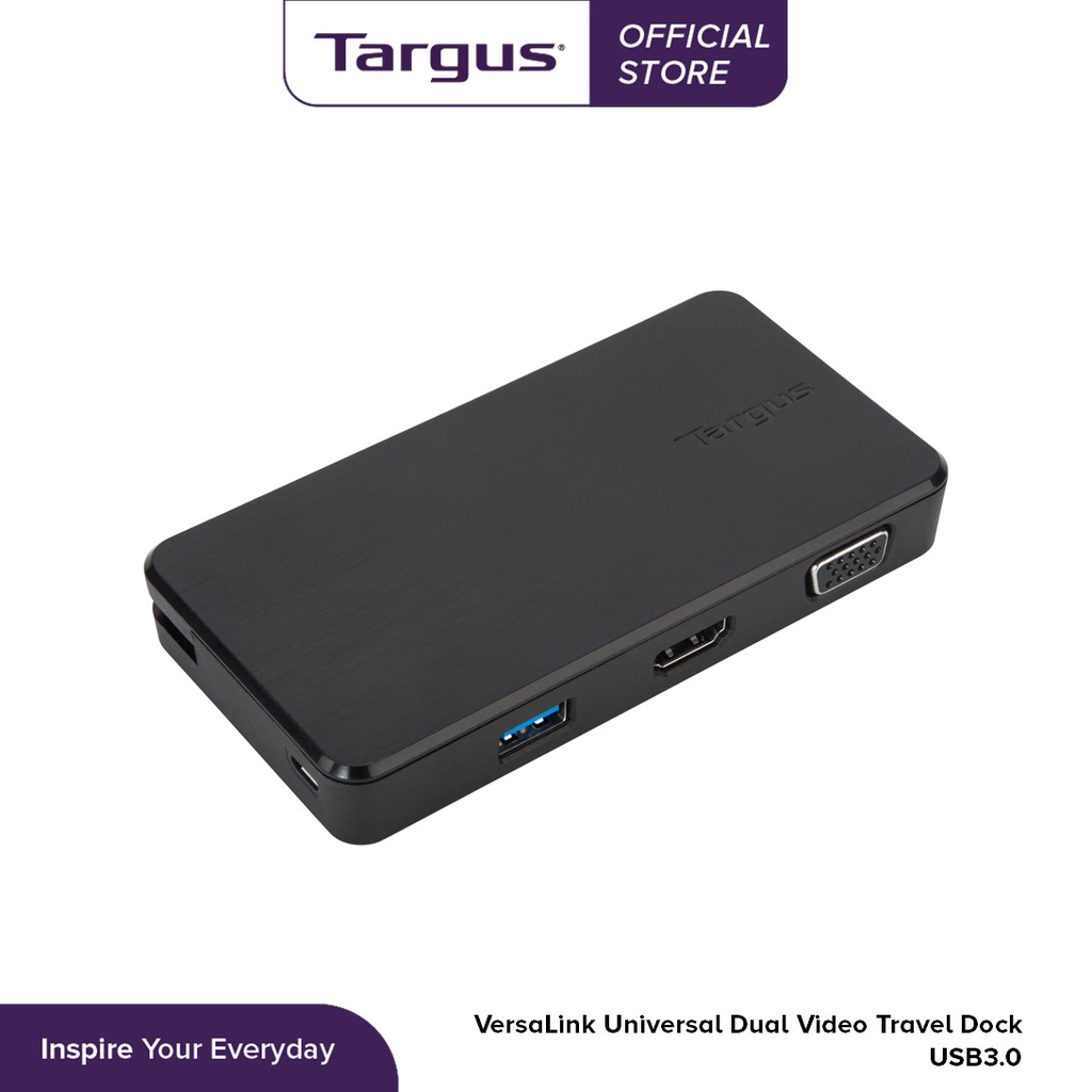 DOCK110 - TARGUS DOCKING TRAVEL USB3.0 UNIVERSAL | Shopee Malaysia