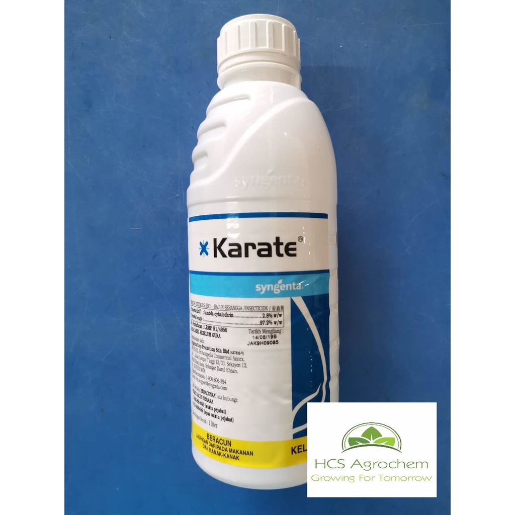 (+-1LIT) Racun serangga lamda-cyhalothrin - 2.8%w/w Karate | Shopee Malaysia