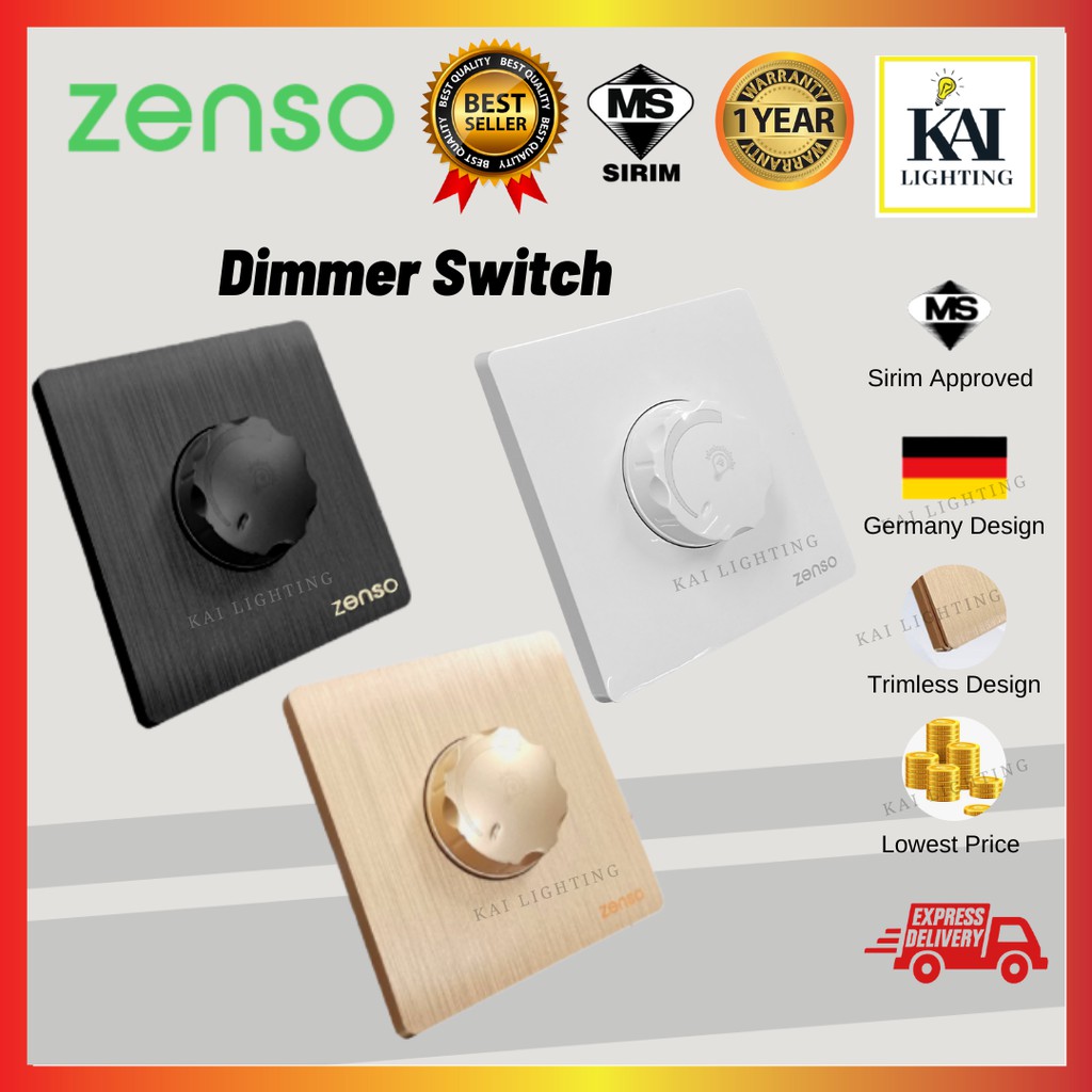 Dimmer Switch (ZENSO / RETOUCH) | Shopee Malaysia