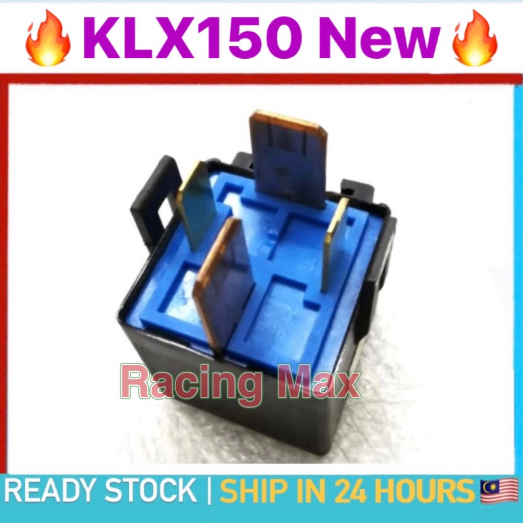 4 PIN KAWASAKI KLX 150 KLX150 NEW VESPA LX150 LX 150 STARTER RELAY ...