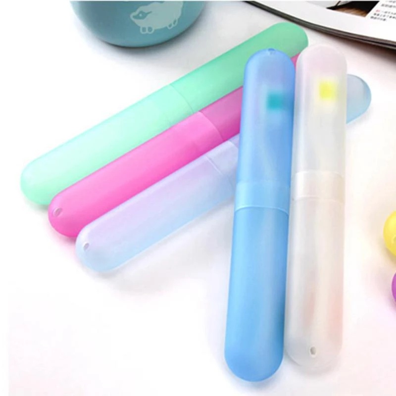 Travel Hiking Camping Toothbrush Protect Case Box Tube Cover Baggage ...