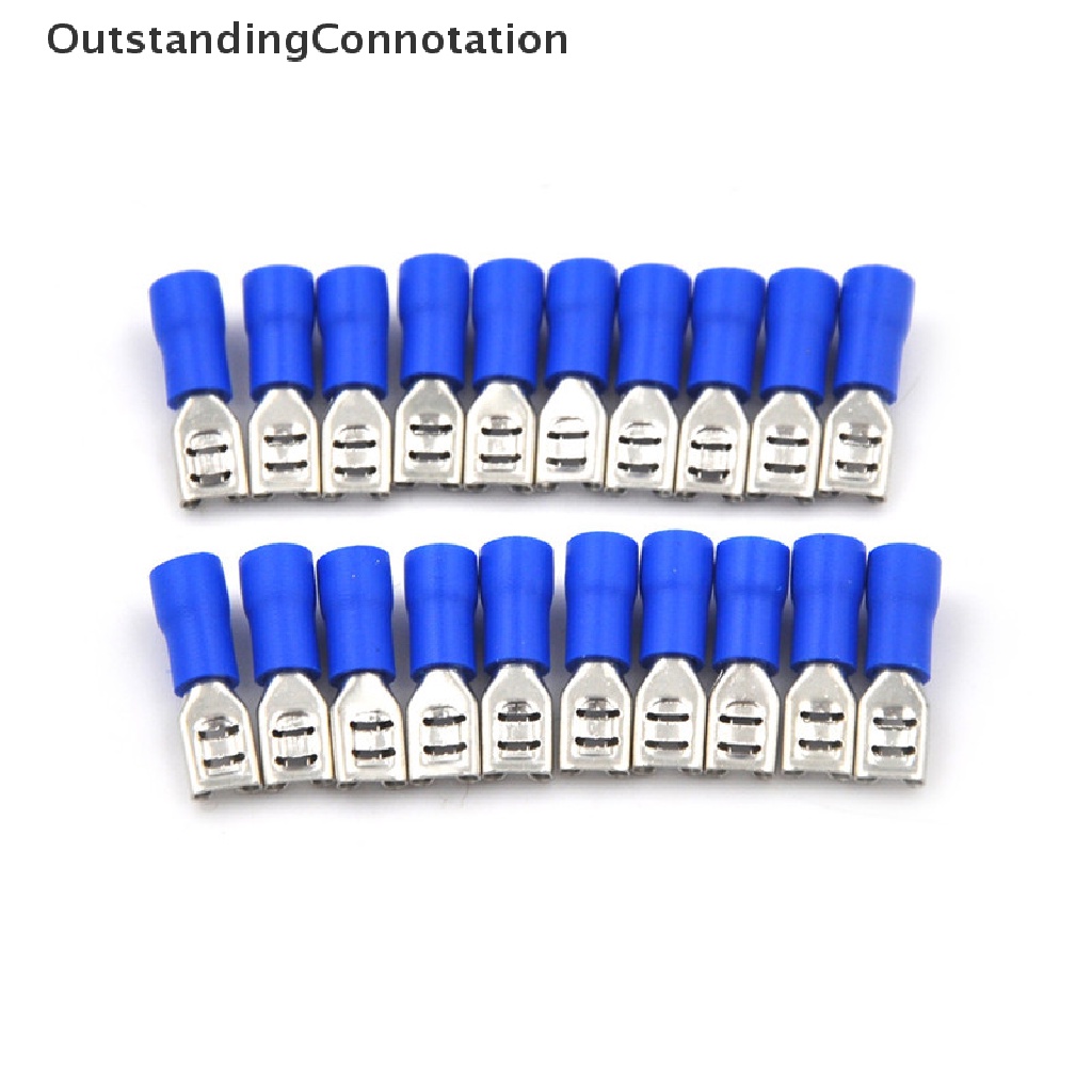 [OutstandingConnotation] 20PCS 0.187" 4.8mm Crimp Terminal Terminator ...