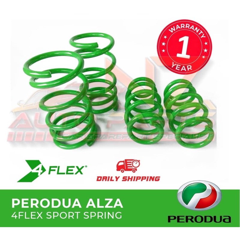 SPRING SPORT 4FLEX PERODUA ALZA | Shopee Malaysia