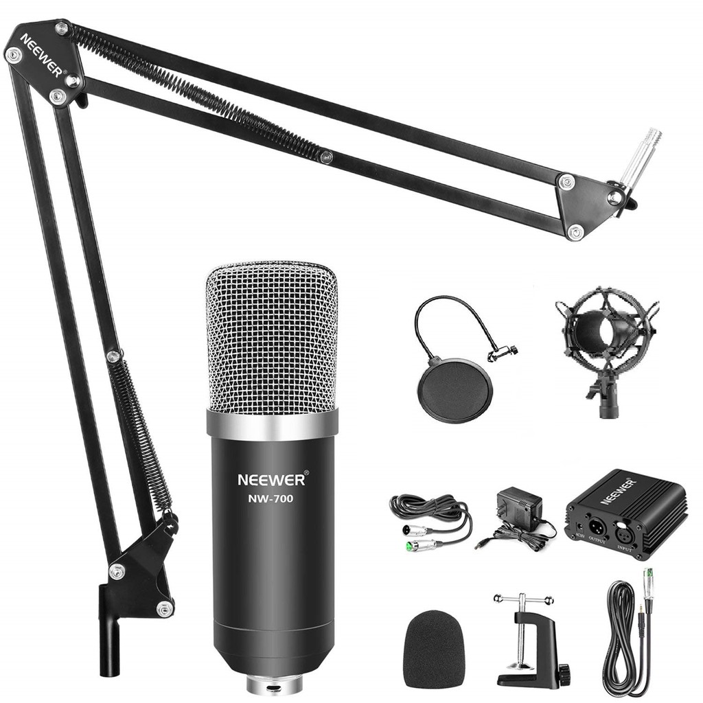 Neewer NW-700 Professional Studio Broadcasting Recording Condenser ...