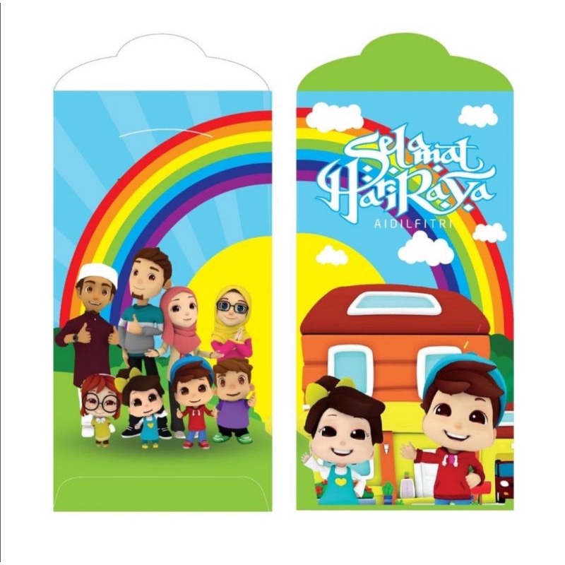 Sampul Duit Raya / Angpau (Cartoon design 2022 & 2023) | Shopee Malaysia