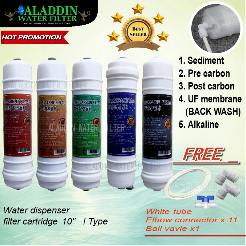 Korea Tech Water Filter Halal /Sediment/Pre-Carbon/Post Carbon/UF ...