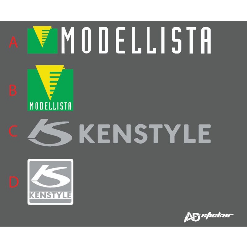 STICKER PASSO 07 KENSTYLE / MODELLISTA DEPAN & BELAKANG | Shopee Malaysia