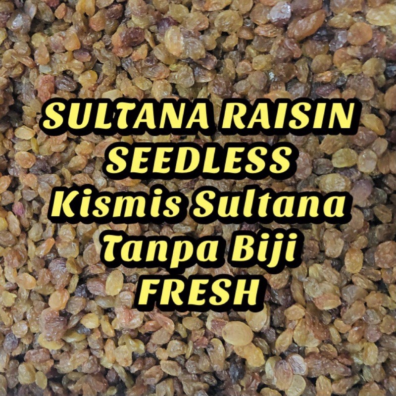 Kismis Sultana Tanpa Biji | Sultana Raisin Seedless 500gm 1kg Fresh ...
