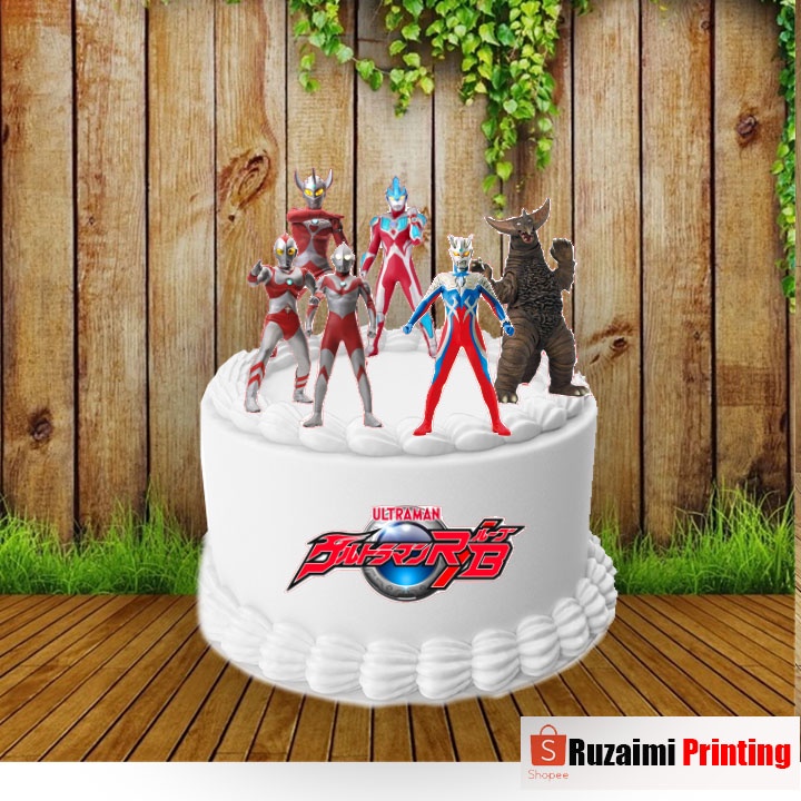ULTRAMAN cake topper 001 | Shopee Malaysia