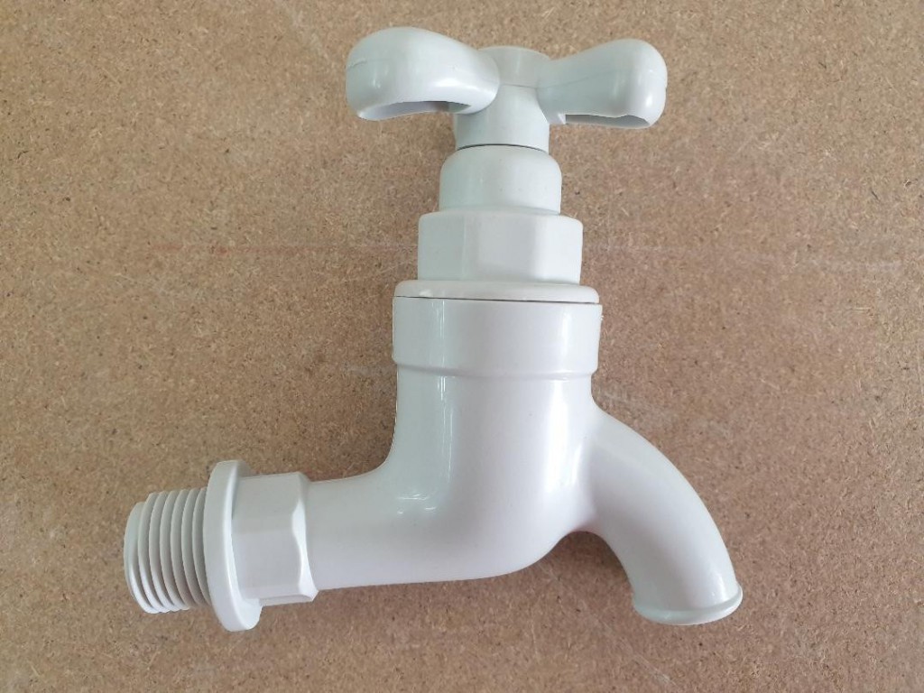Quality PVC Bib Tap / Water Tap / Kepala Paip PVC 1/2" (15mm) Made In ...