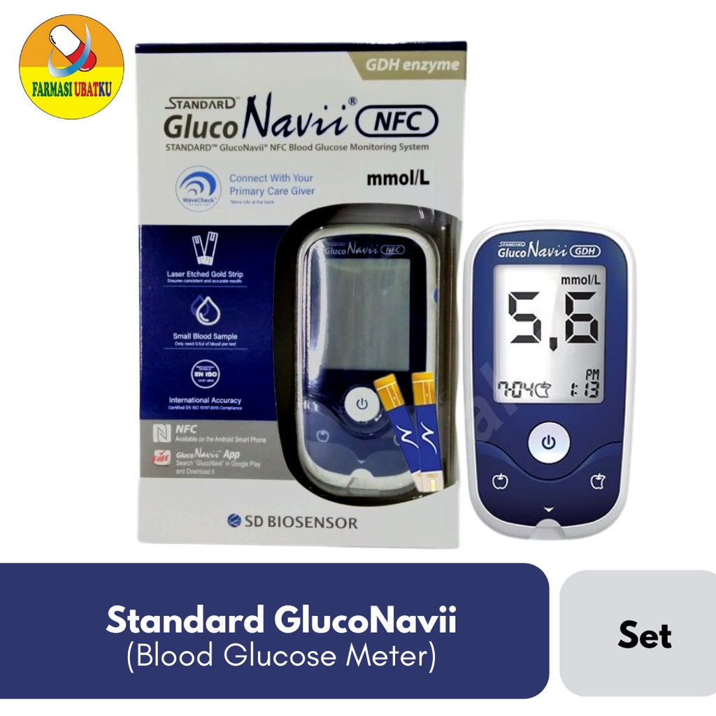 Gluconavii Blood Glucose Meter Starter Kit With 25 Strips I Lifetime ...