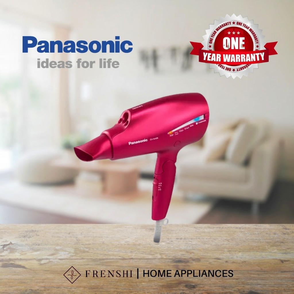 Panasonic 1800W nanoe™ and Double Mineral Ions Hair Dryer EH-NA98RP655 ...