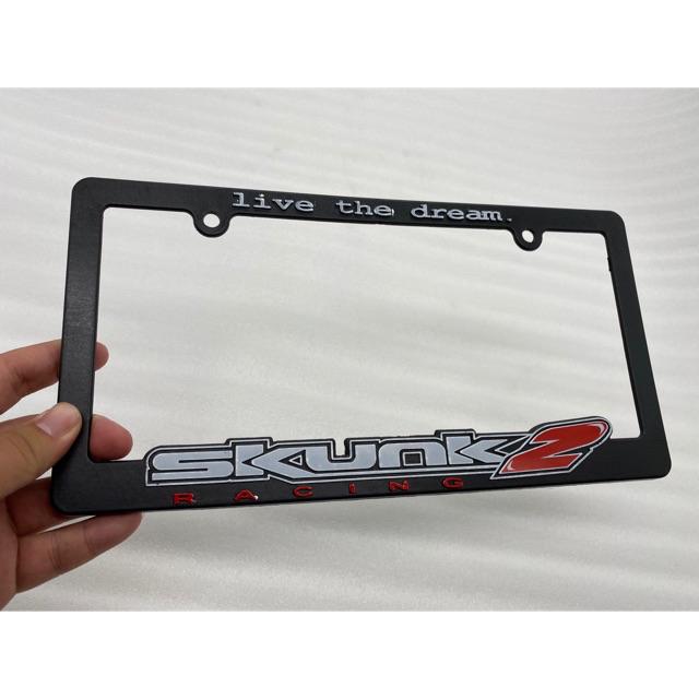 JDM Car Number Plate Frame Universal Nismo Greddy Ralliart Skunk2 TRD ...