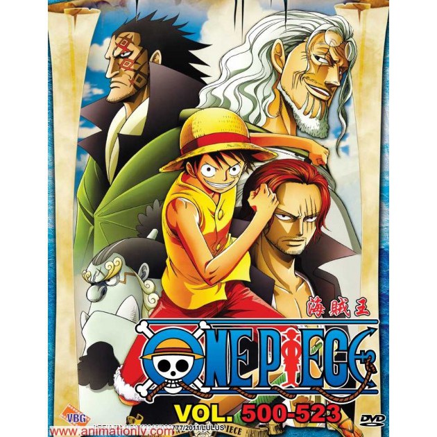 One Piece Box 12 (Eps 500~523) Anime DVD 海贼王 | Shopee Malaysia