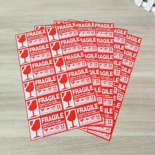 🇲🇾 🏆 120pcs Fragile Urgent Warning Handle With Care Dont Stack Drop ...