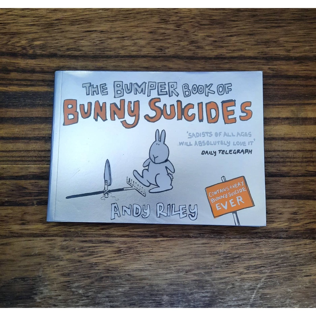 (English Preloved Book) The Bumper Book of Bunny Suicides by Andy Riley ...