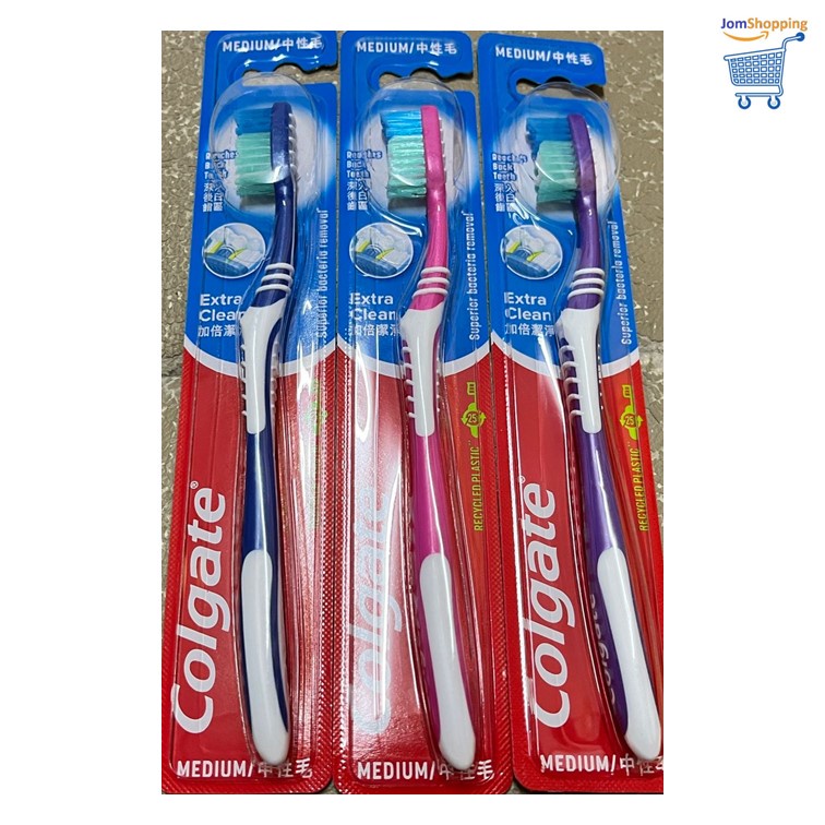 Colgate Toothbrush Extra Clean 1s (Medium) | Shopee Malaysia