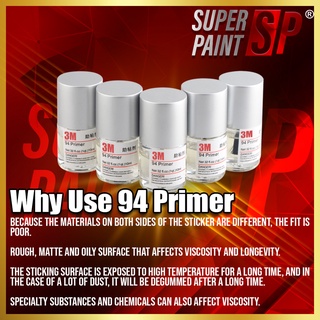 Genuine 3M Primer 94 Primer Applicator 10ml Adhesive Helper Double Side ...