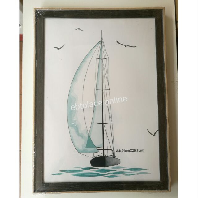 Frame Gambar Saiz A4 Deco Frame Modern 2Tone Designer Photo Frame ...