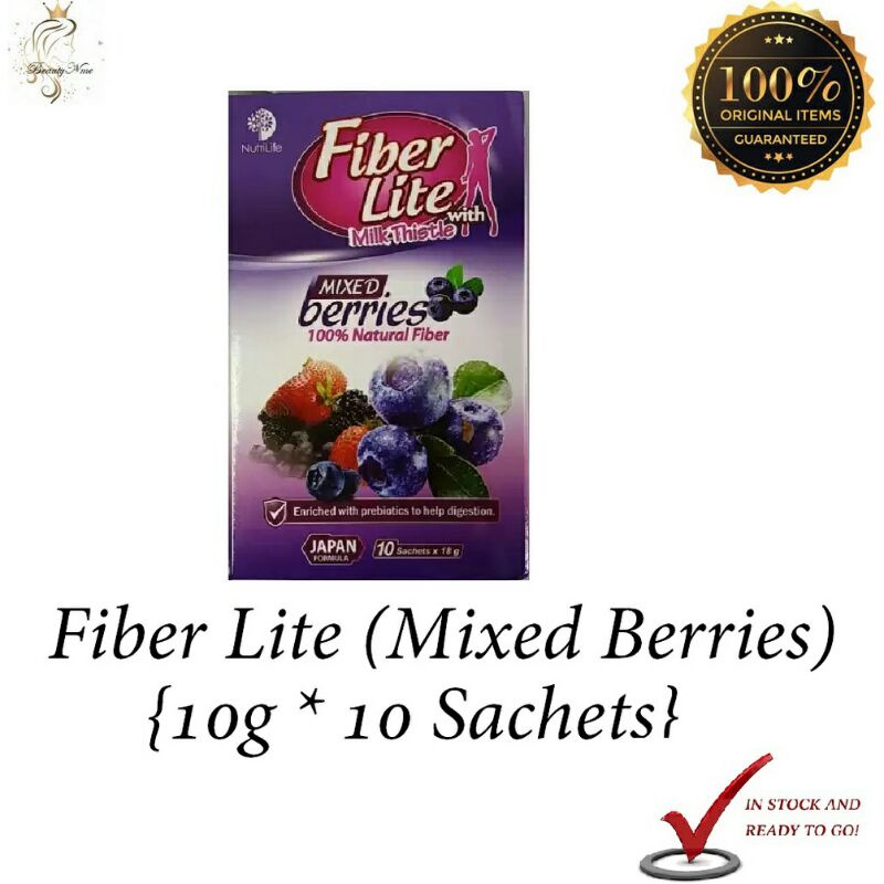 Fiber Lite with Milk Thistle 10 sachets × 18g | Shopee Malaysia