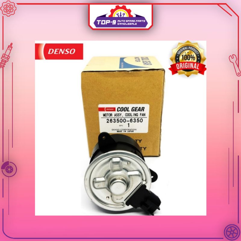 100%-Original Denso Radiator Fan Motor WAJA PERODUA KENARI KELISA ...