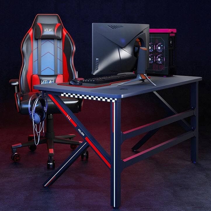 RGB E-Sports Gaming Table Home Office Laptop Table Foldable Portable ...