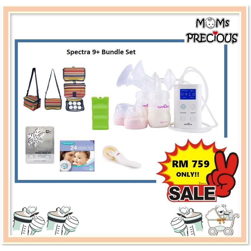 Spectra S9+ Breast Pump (1-year warranty) | Shopee Malaysia