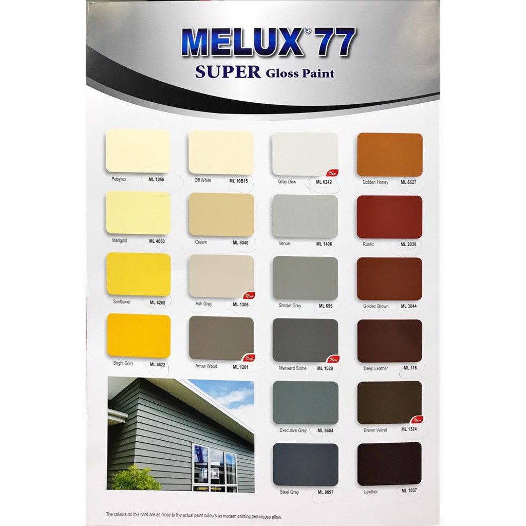 (1 LITRE) MELUX 77 SUPER GLOSS PAINT | Shopee Malaysia