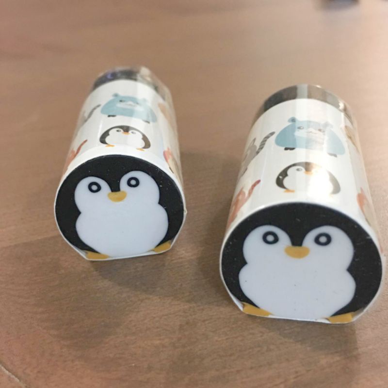 Cute Fancy Cartoon Penguin Owl Eraser Kids | Rubber Stationary Student ...