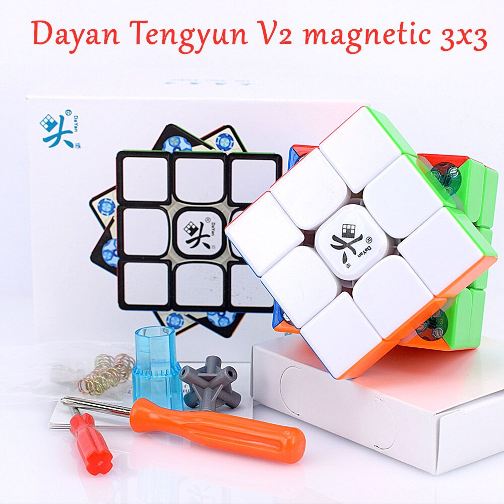 Rubik 3x3 DaYan TengYun v2 M Rubik's Cube Premium Magnet, Changeable ...
